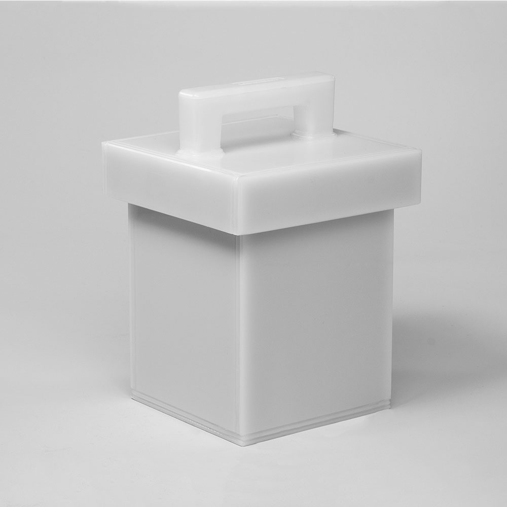 Bel-Art Lead Lined Polyethylene Storage Box Lab Equipment | spectraservices.com